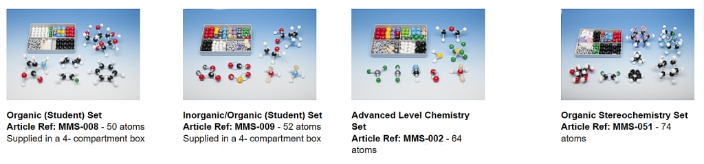 Молекулярные модели Molymod